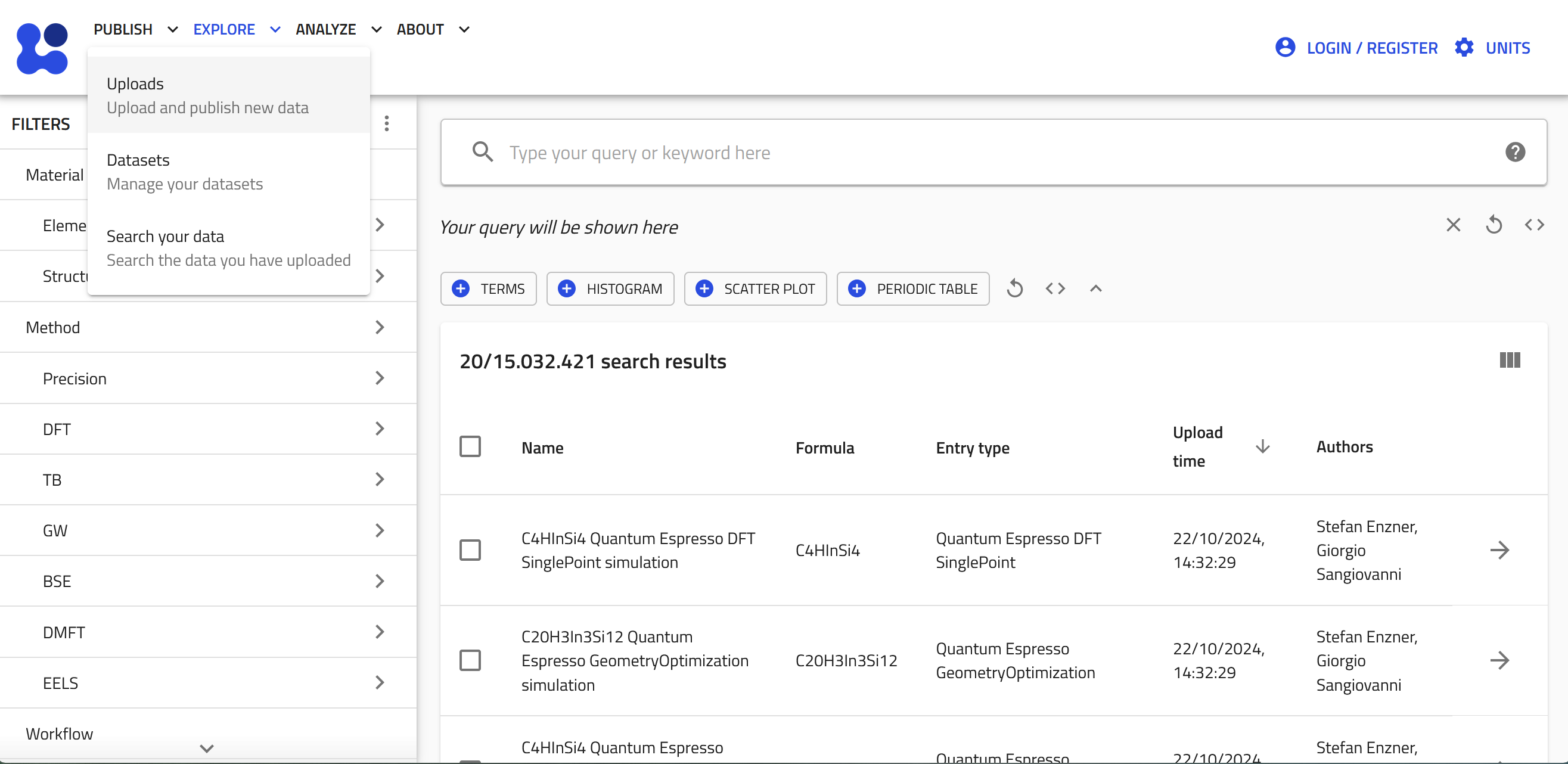 Using The Tabular Parser Nomad Onboarding Workshop